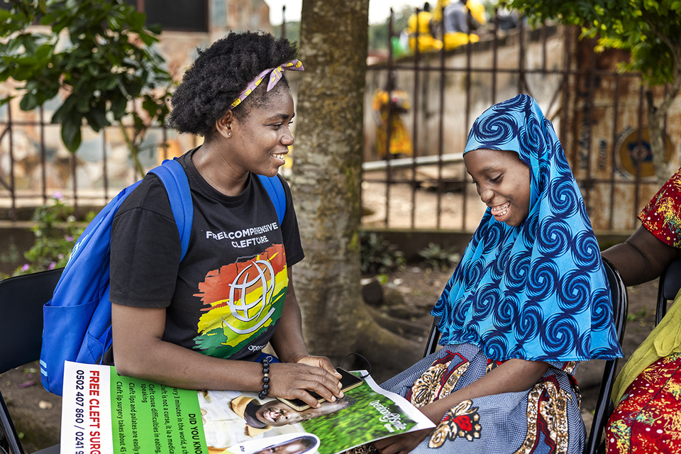 The gift of speech: Ramata finds her voice - Cleft Lip & Palate ...